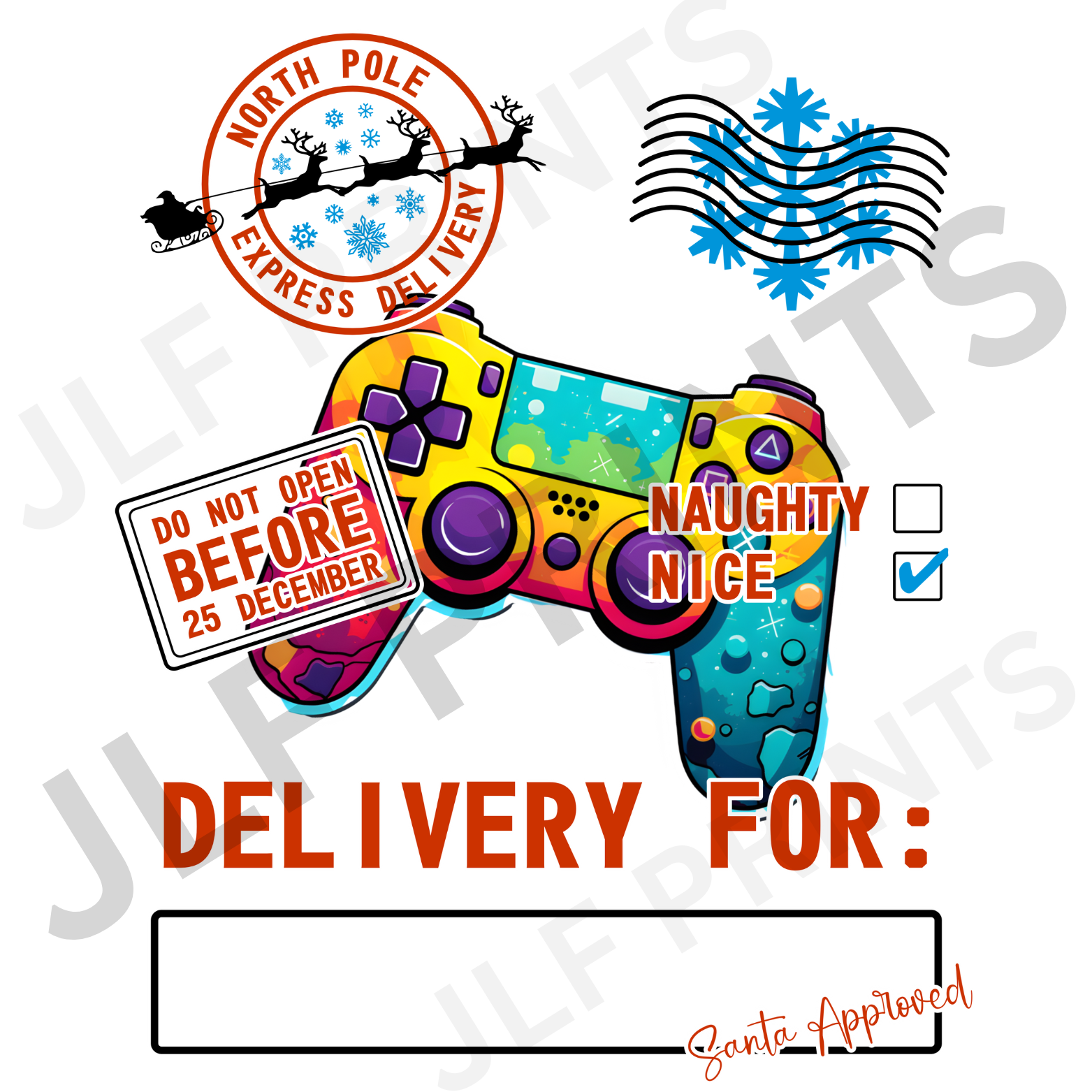 Controller - Santa Sack – JLF Prints